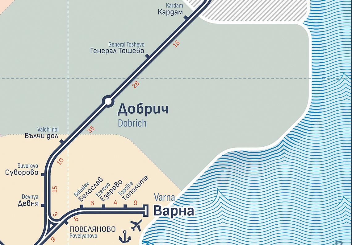 БДЖ въвежда промени в обслужването на влаковете в Добрич и региона ...